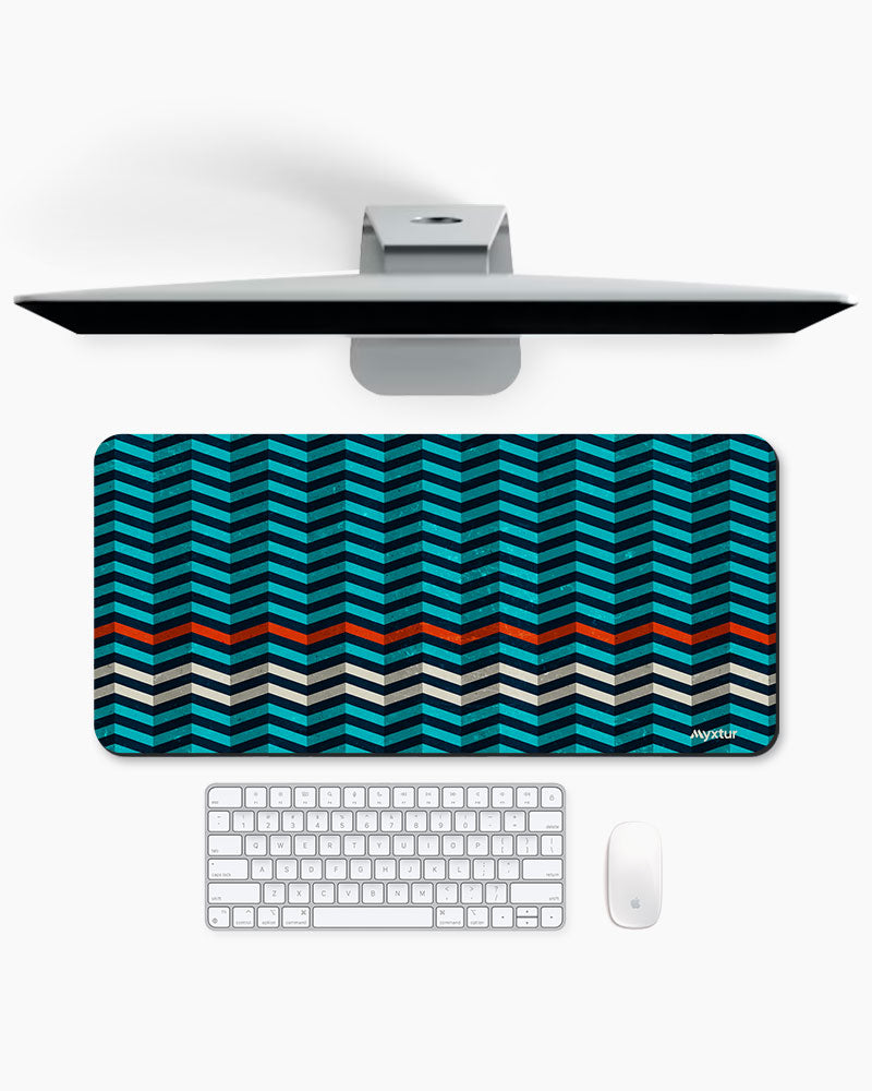 Ridges On Waves Gaming Desk Mat – Myxtur