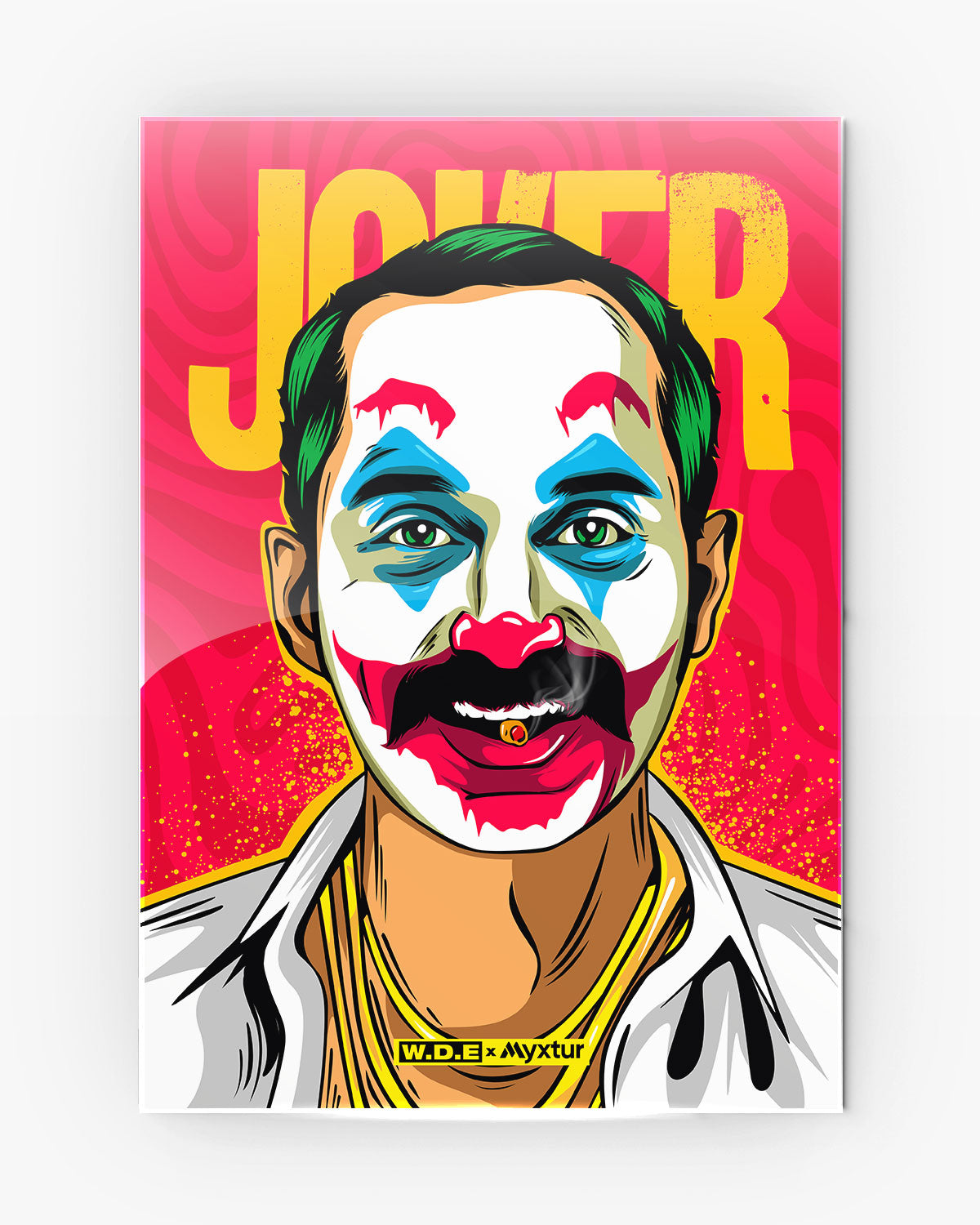 Joker Fafa Metal Poster – Myxtur