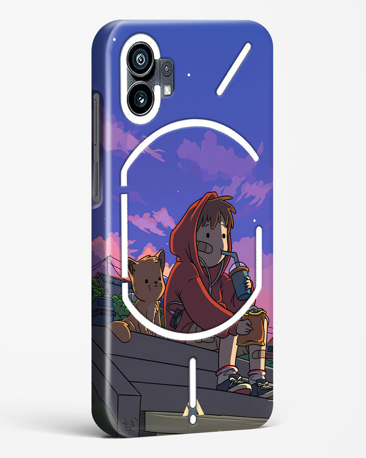 Anime Boy Lo Fi Nothing Hard Case – Myxtur