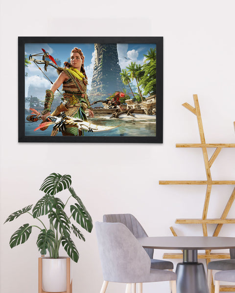 Horizon Zero Dawn Stand Art Poster – Myxtur