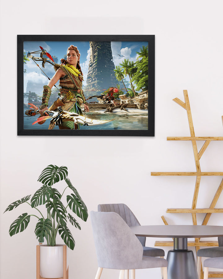 Horizon Zero Dawn Stand Art Poster – Myxtur