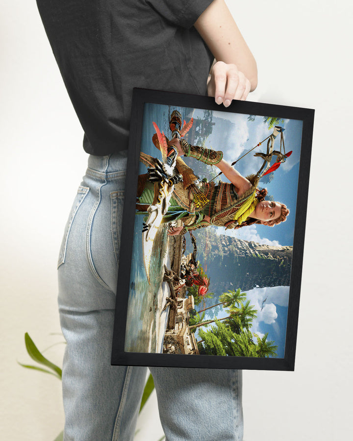 Horizon Zero Dawn Stand Art Poster – Myxtur