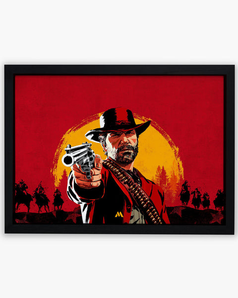 Red Dead Redemption Art Poster – Myxtur