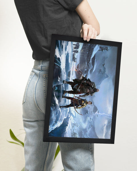 God of War Ragnarok Art Poster – Myxtur