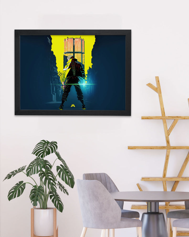 Cyberpunk David Art Poster – Myxtur