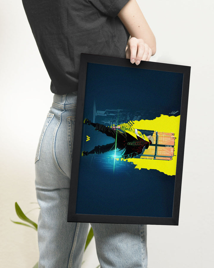 Cyberpunk David Art Poster – Myxtur