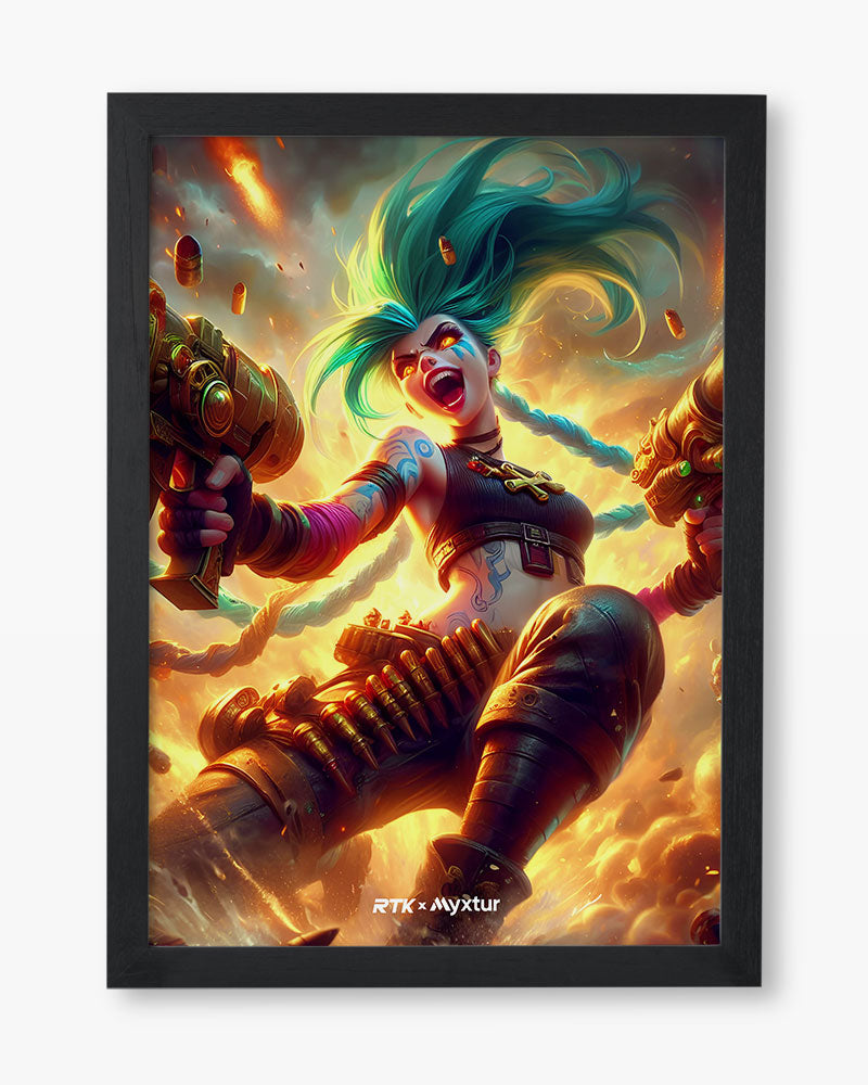 Havoc of Jinx Art Poster – Myxtur