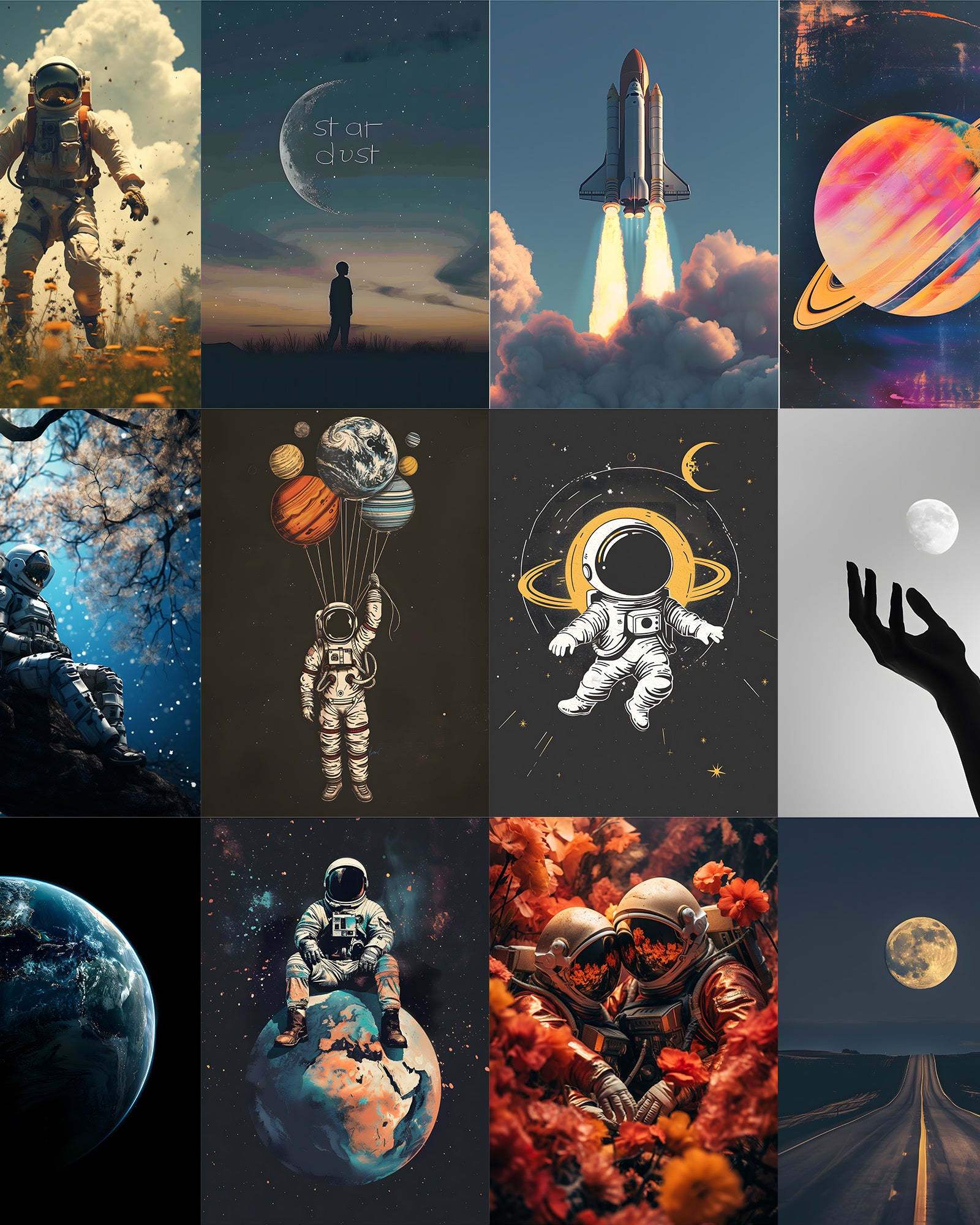 Beyond The Stars [BREATHE] Poster-Collage – Myxtur