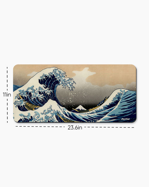 Great Wave Kanagawa Gaming Desk Mat – Myxtur