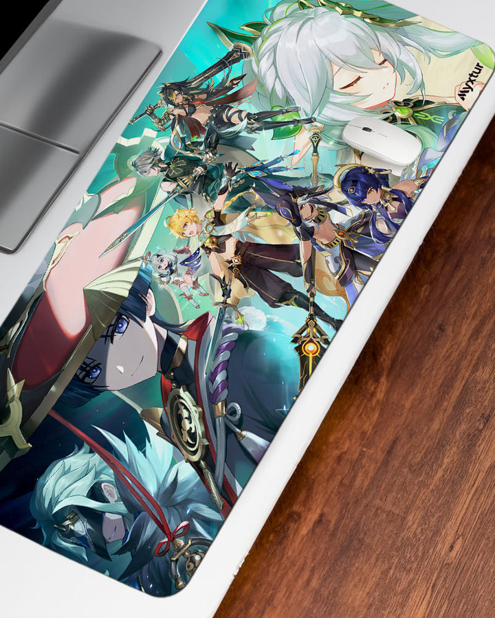 Character Arcs Gaming Desk Mat – Myxtur