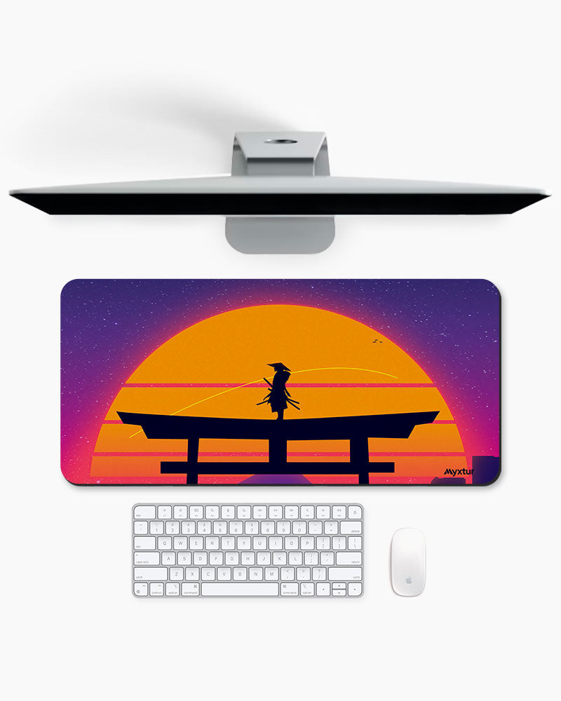 Samurai at the Gate Gaming Desk Mat – Myxtur