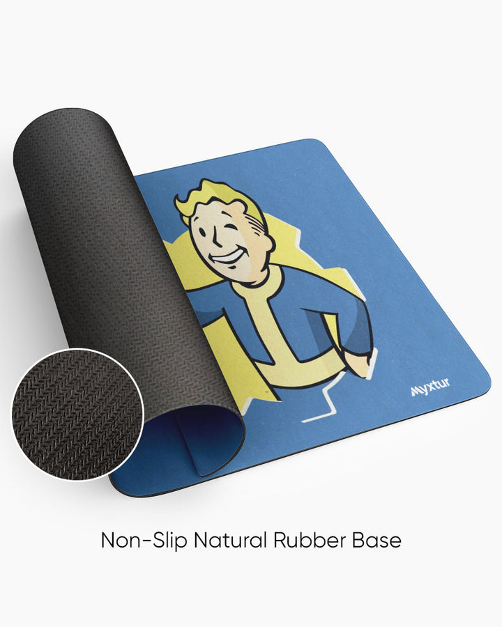 Fallout Vault Boy Gaming Desk Mat – Myxtur