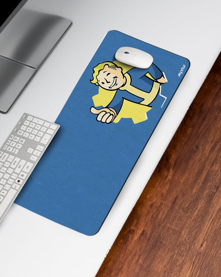 Fallout Vault Boy Gaming Desk Mat – Myxtur