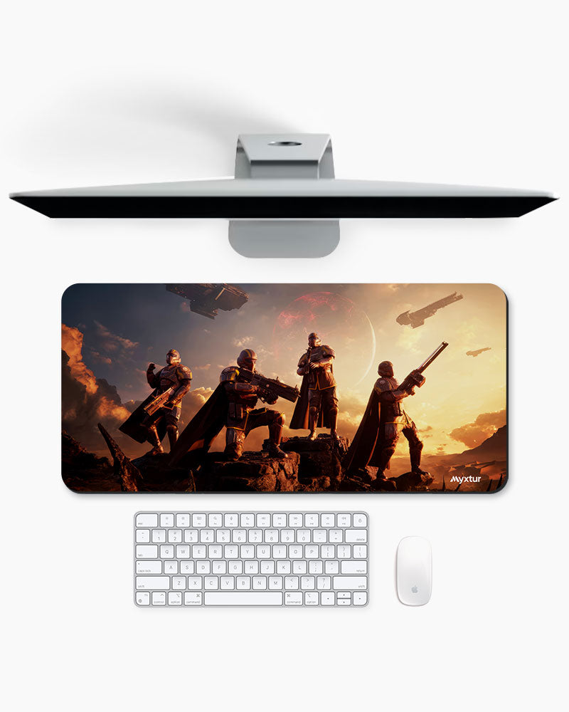 Helldivers Shock Troops Gaming Desk Mat – Myxtur