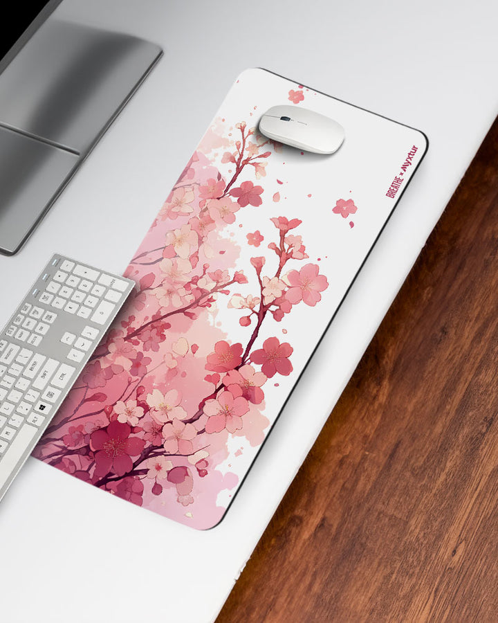 Scarlet Petals Gaming Desk Mat – Myxtur