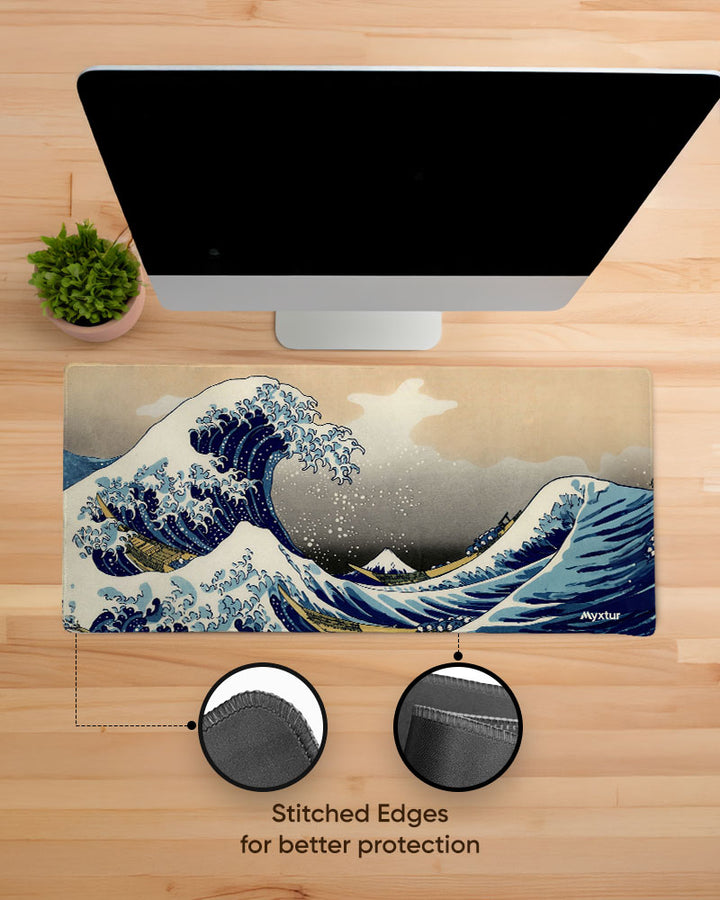 Great Wave Kanagawa Gaming Desk Mat – Myxtur