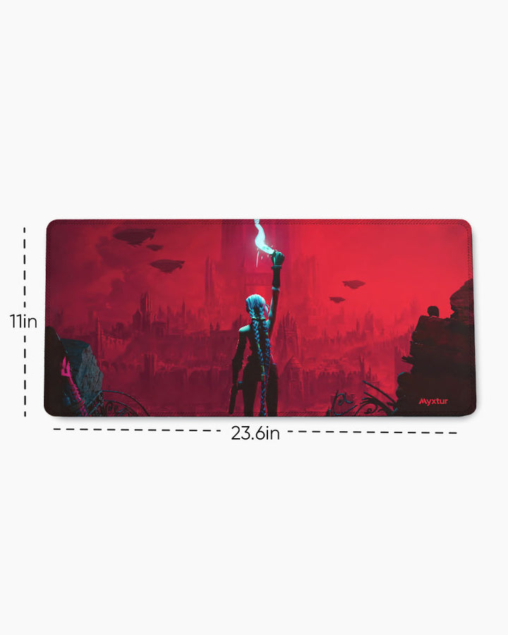 League of Legends-Jinx Gaming Desk Mat – Myxtur