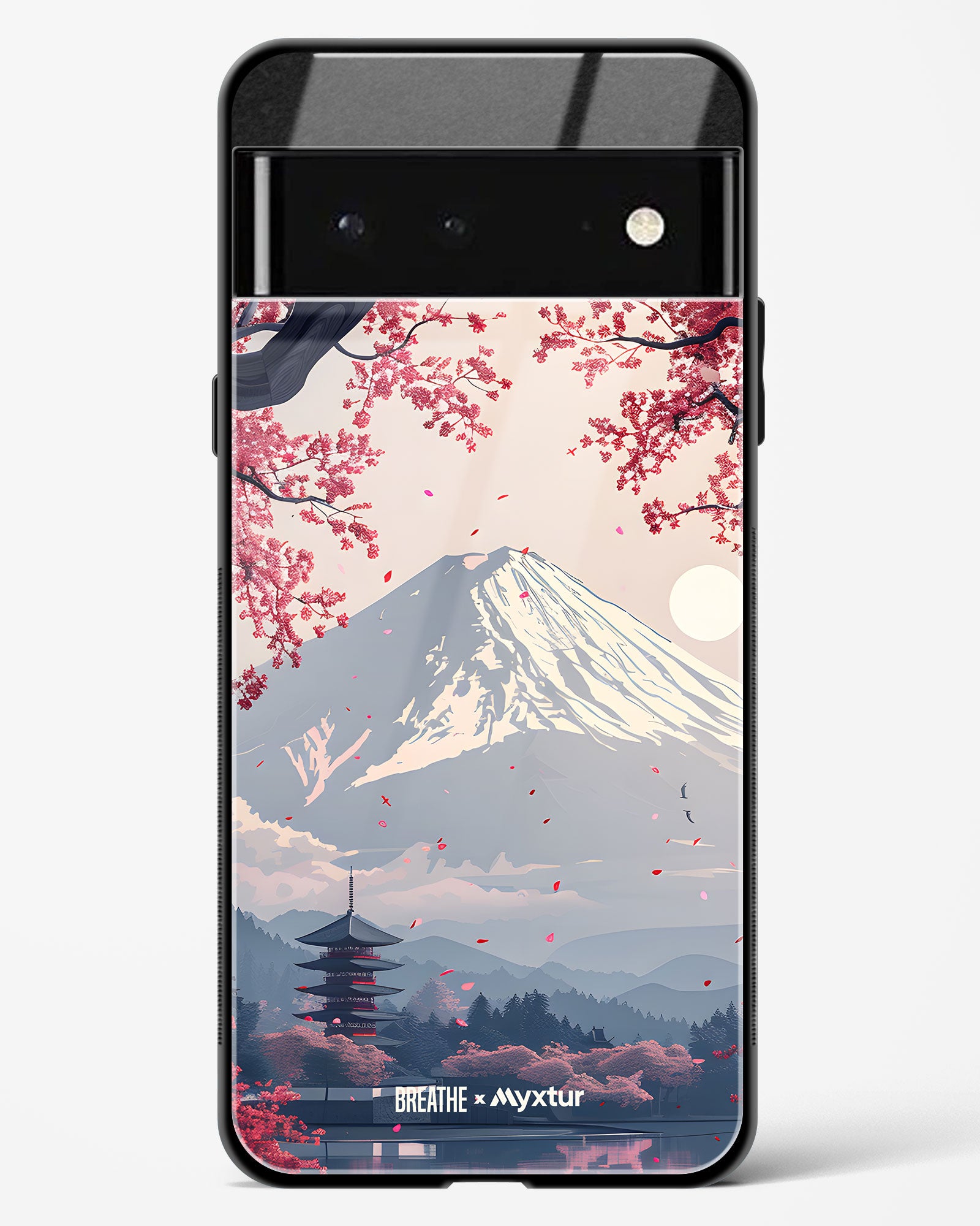Slopes of Fuji Pixel Glass Case – Myxtur