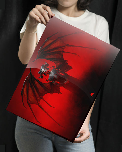 Diablo-Lilith Rises Metal-Poster – Myxtur