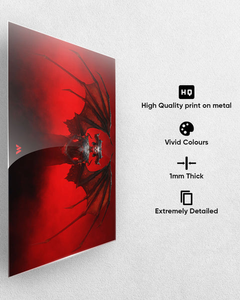 Diablo-Lilith Rises Metal-Poster – Myxtur