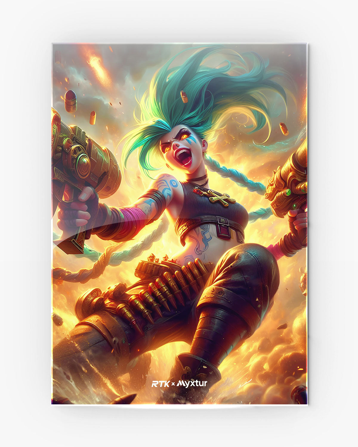 Havoc of Jinx Metal Poster – Myxtur