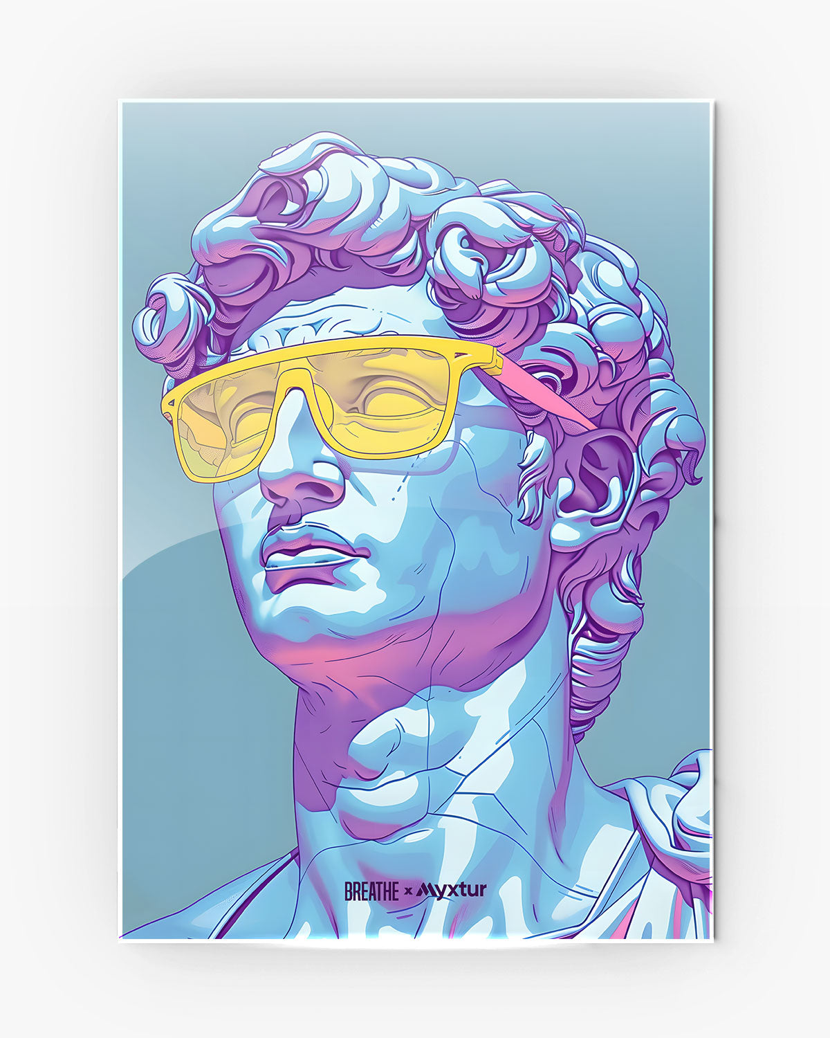 Yellow Renaissance Metal Poster – Myxtur