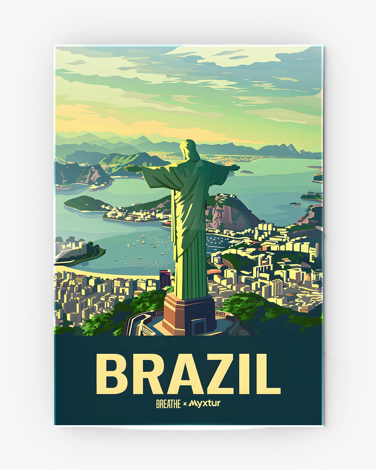 Redeemed in Brazil Metal Poster – Myxtur