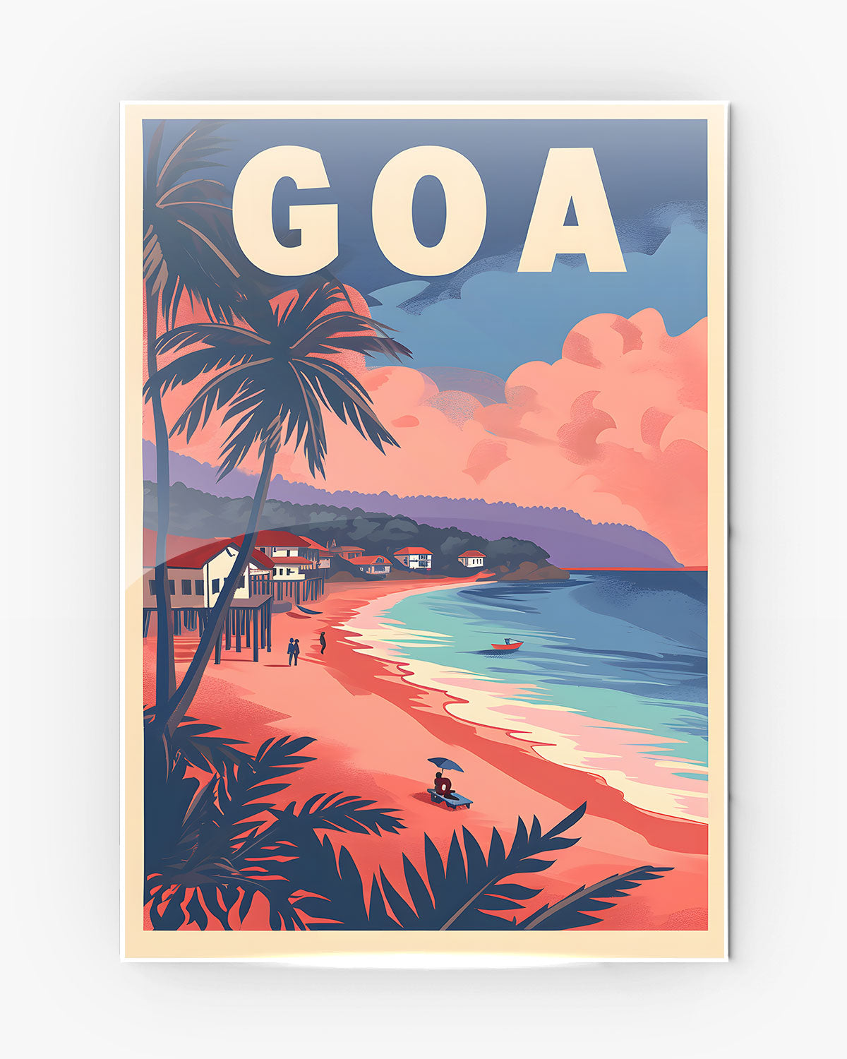Goan Beaches Metal Poster – Myxtur