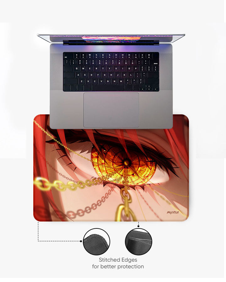 Eye Of Ember Gaming Desk Mat – Myxtur