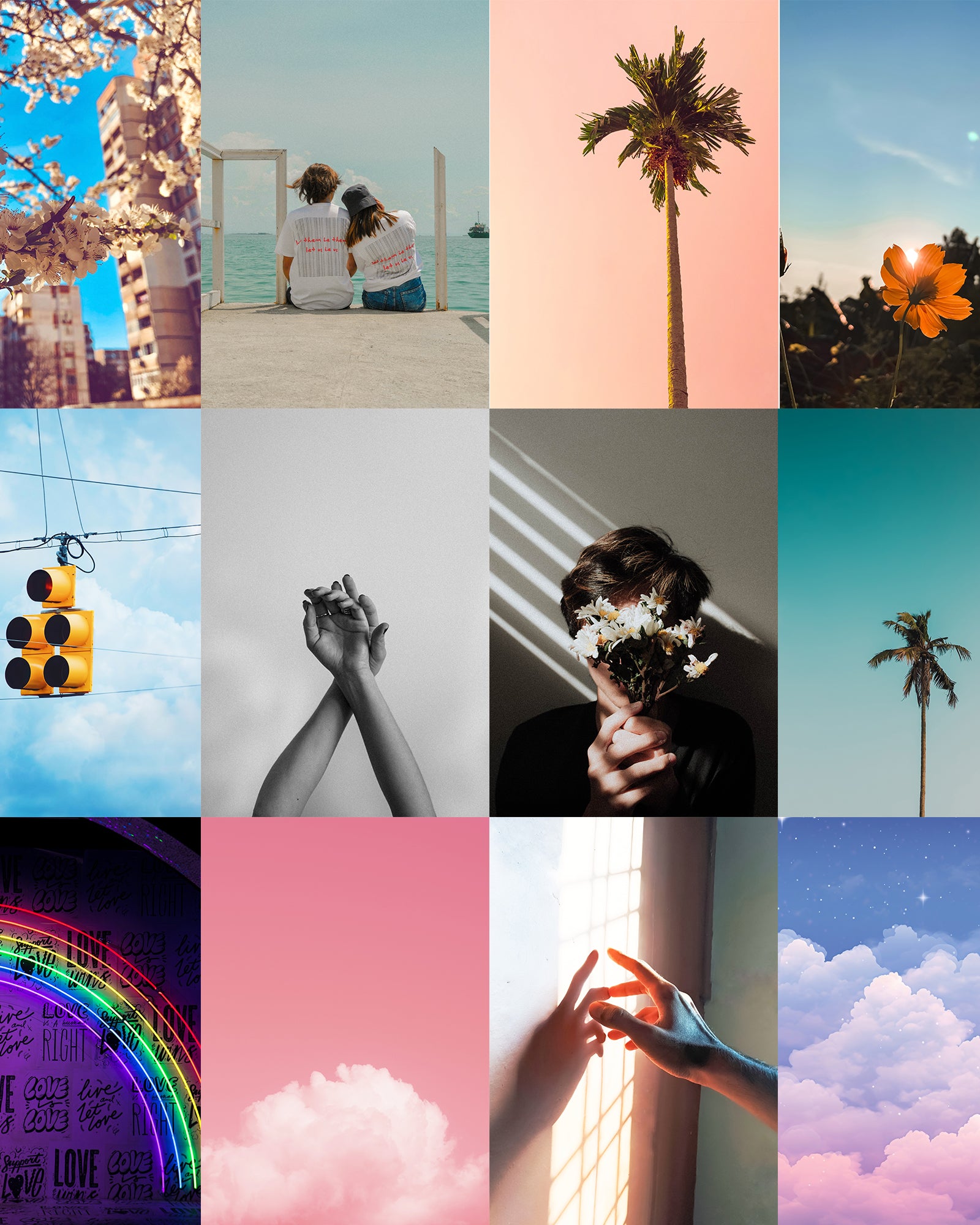 Minimalist Art Poster-Collage – Myxtur