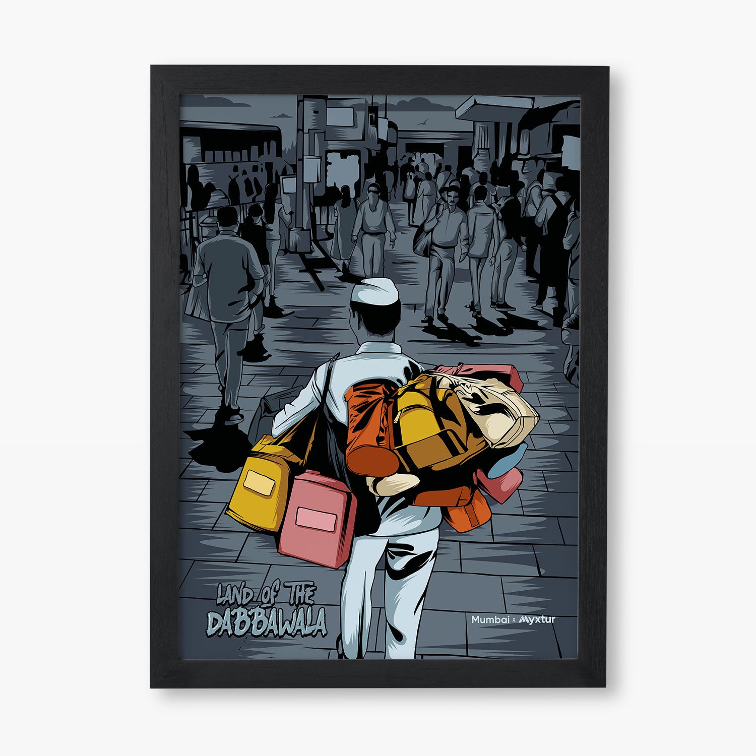 Land Of The Dabbawala Art-Poster – Myxtur