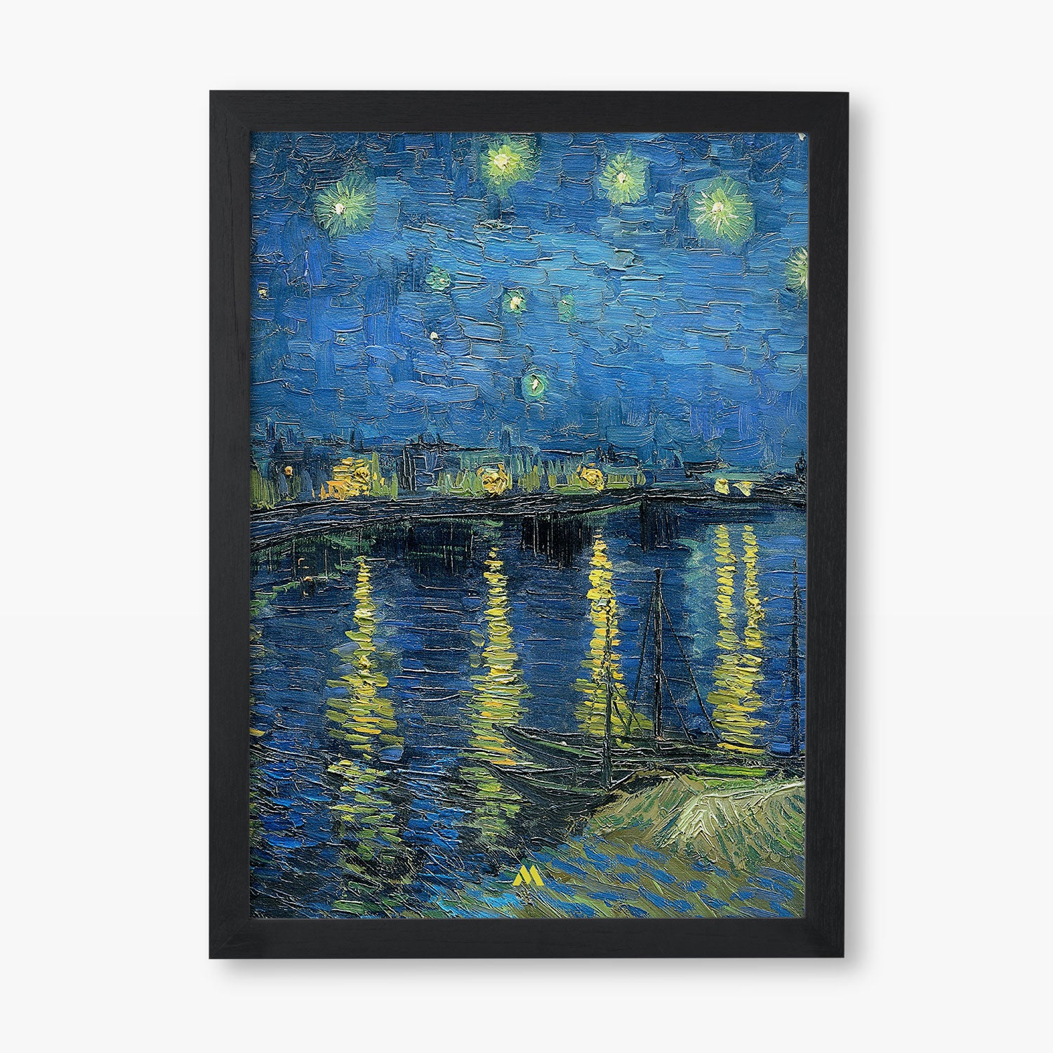 Starry Night Over the Rhone [Van Gogh] Art-Poster – Myxtur