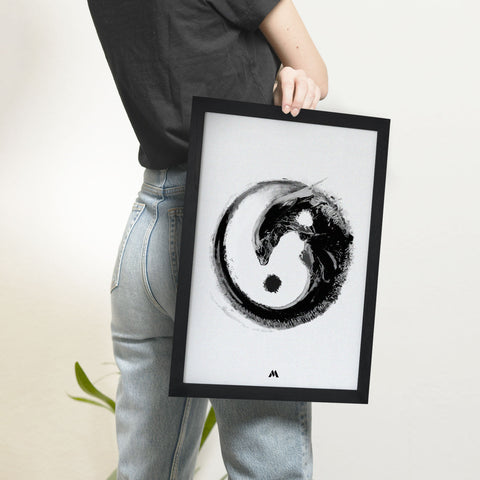 Alien - Yin and Yang Art-Poster – Myxtur