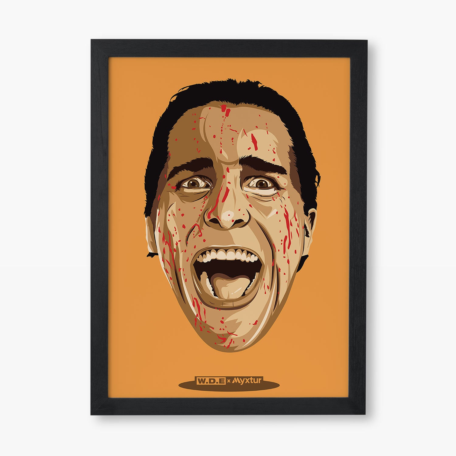 American Psycho Tribute [WDE] Art-Poster – Myxtur