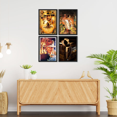 Indiana Jones Collection Art Poster-Combo – Myxtur