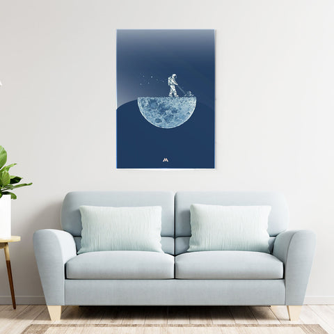 Moonscaping Metal-Poster – Myxtur