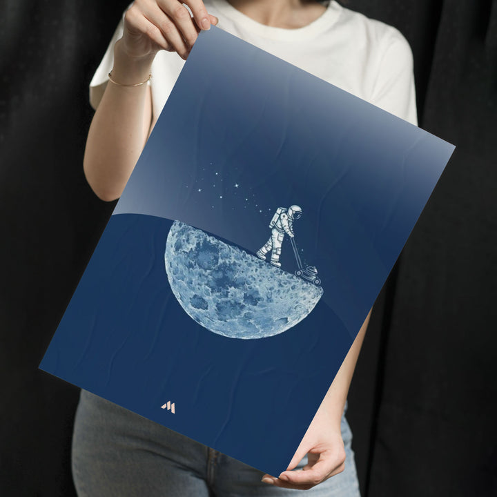 Moonscaping Metal-Poster – Myxtur