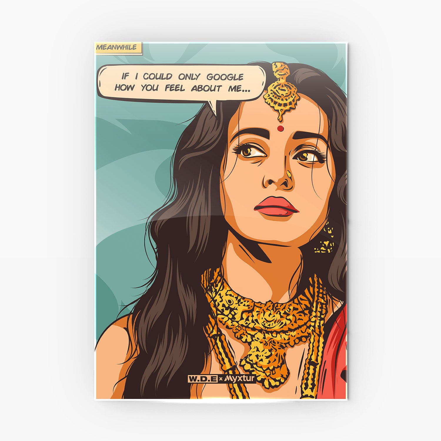 Aishwarya Rai-PS1 Tribute [WDE] Metal-Poster – Myxtur