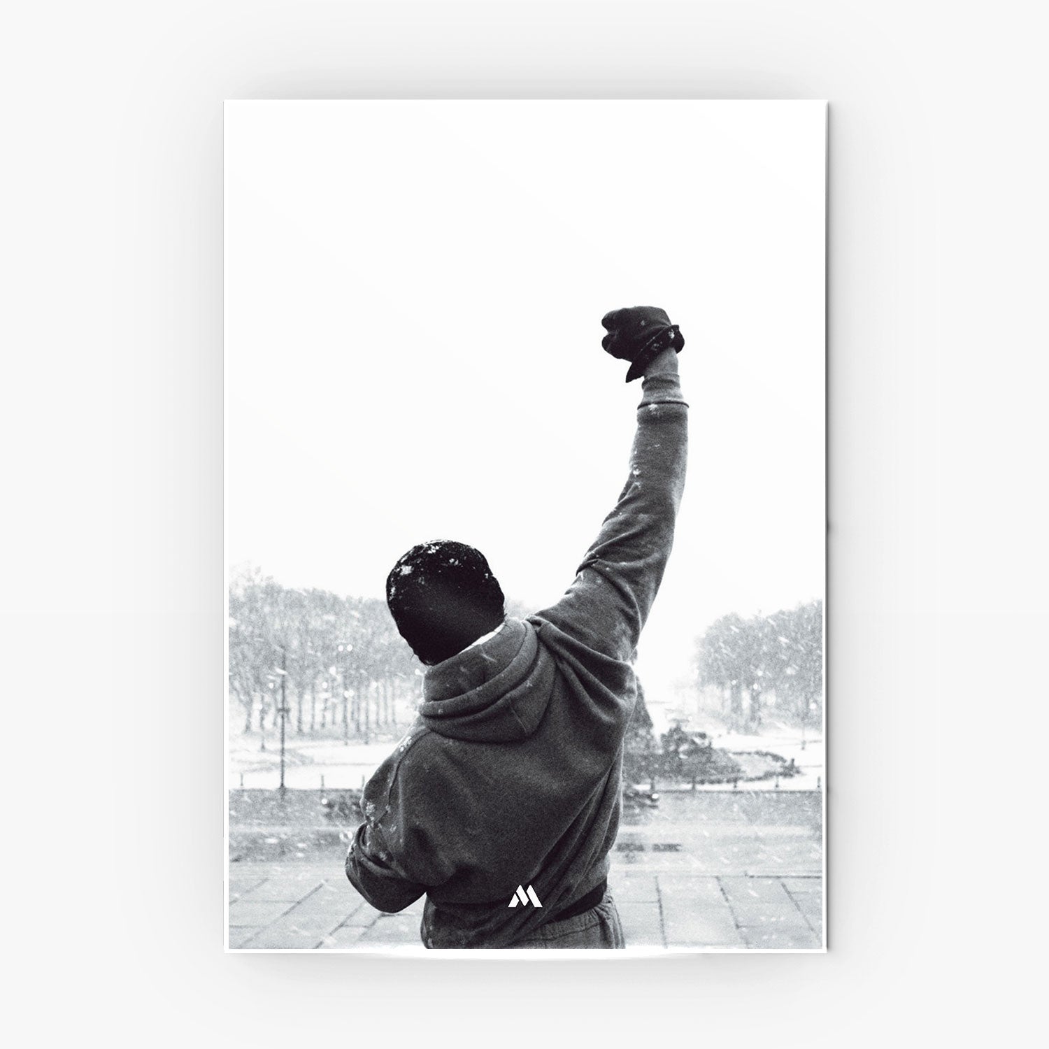 Rocky-Training Montage Metal-Poster – Myxtur