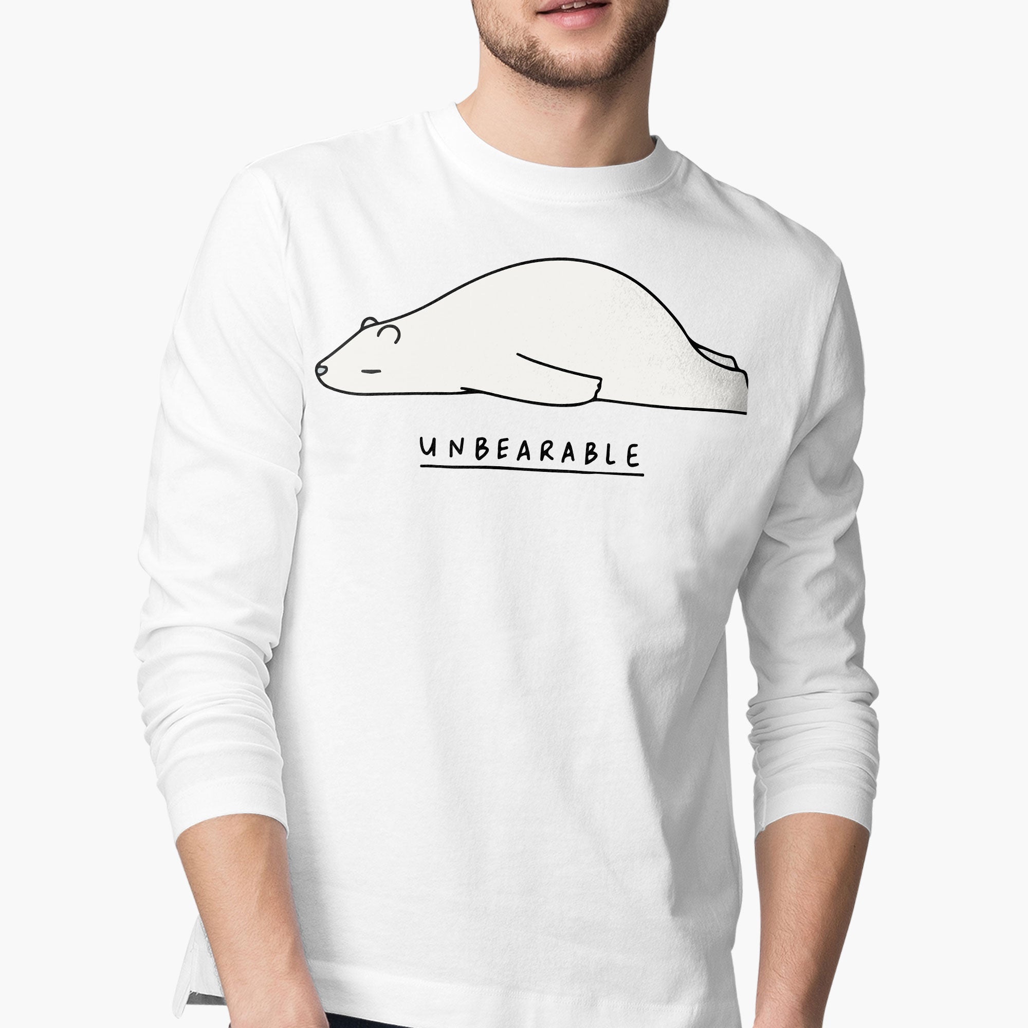 Unbearable Full-Sleeve-T-Shirt – Myxtur